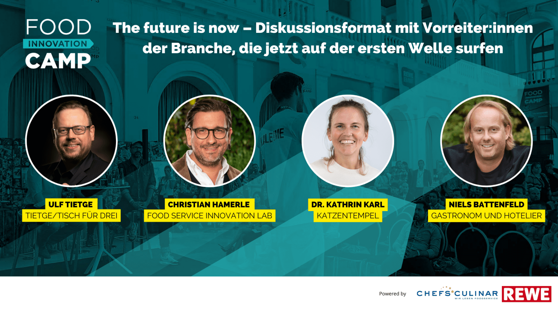 Visionen und Best Practices beim FIC mit CHEFS CULINAR - Food ...